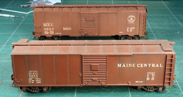White River Division: MEC 40 foot Boxcars