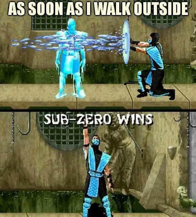 Calvin's Canadian Cave of Coolness: Because Sub-Zero Wins - Sub Zero Always Wins