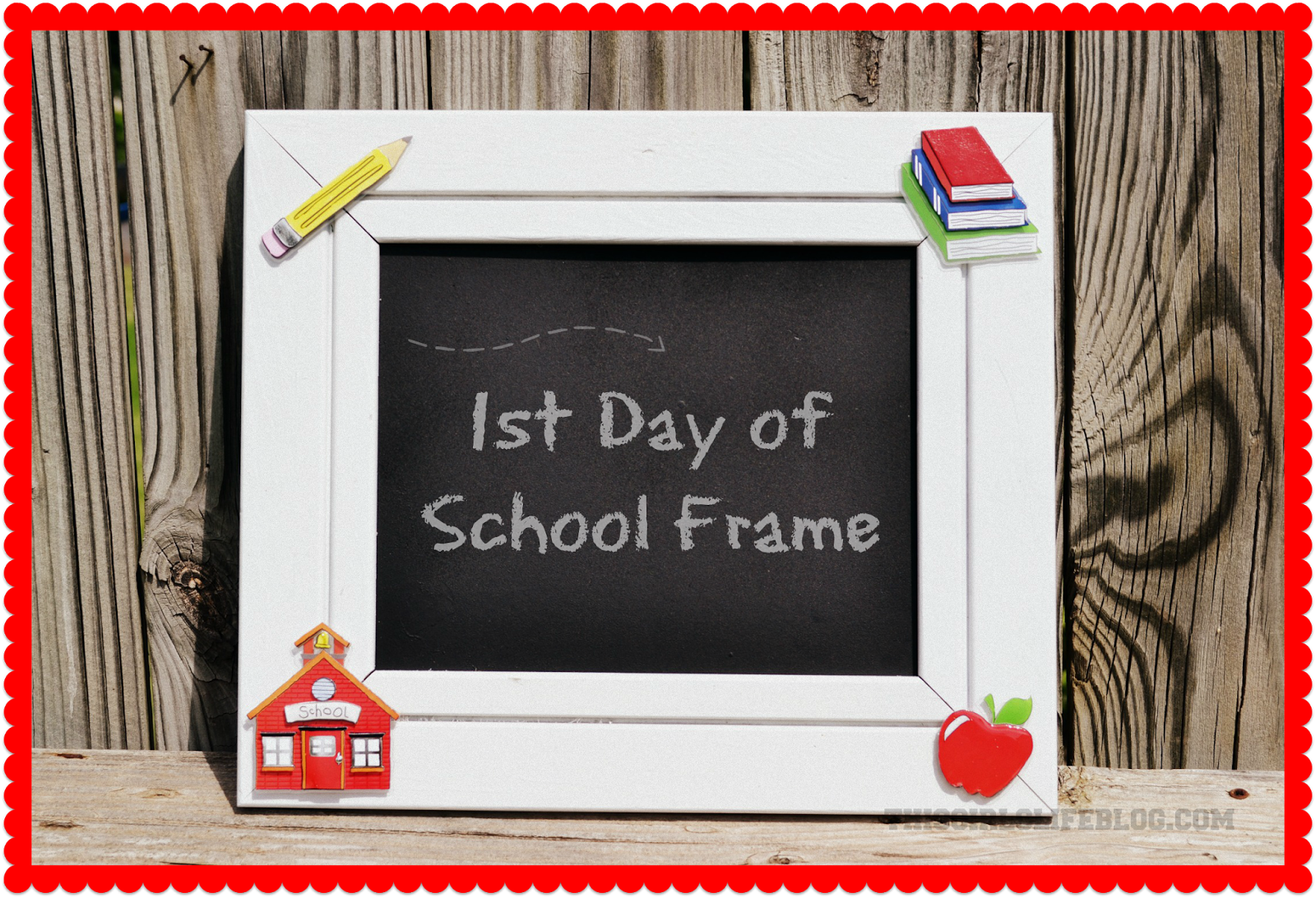 Easy DIY First Day Of School Frame Juripunek Easy DIY First Day Of School Frame Juripunek