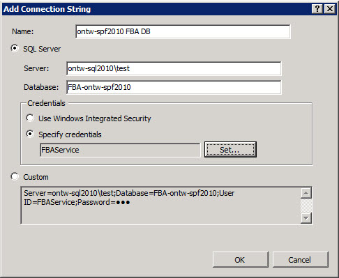 Asp.Net / Sharepoint: Step by Step Forms-Based Authentication (FBA) on SharePoint 2010