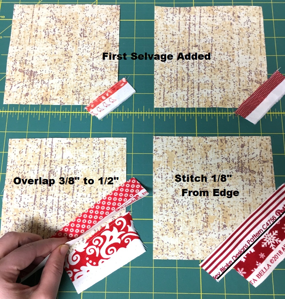 Happy Quilting: Sewing with Selvages Tutorial