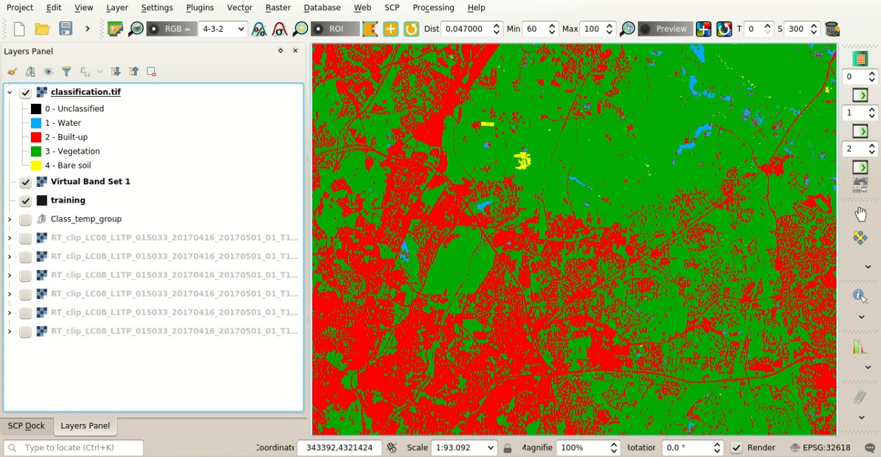 From GIS to Remote Sensing: Basic tutorial 1: Land Cover Classification ...