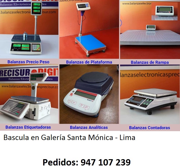 💥 Basculas en Galería Santa Mónica - Lima‎ 🚀【Los Mejores precios del ...