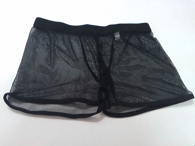 FASHION CARE 2U: UM542 Sexy Black Mesh Boxer Men underwear Shorts