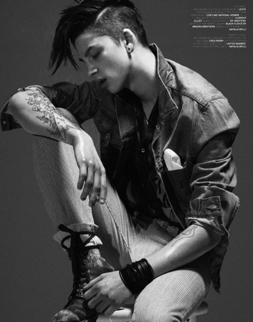 la vita è un'avventura: Ash Stymest : English male model