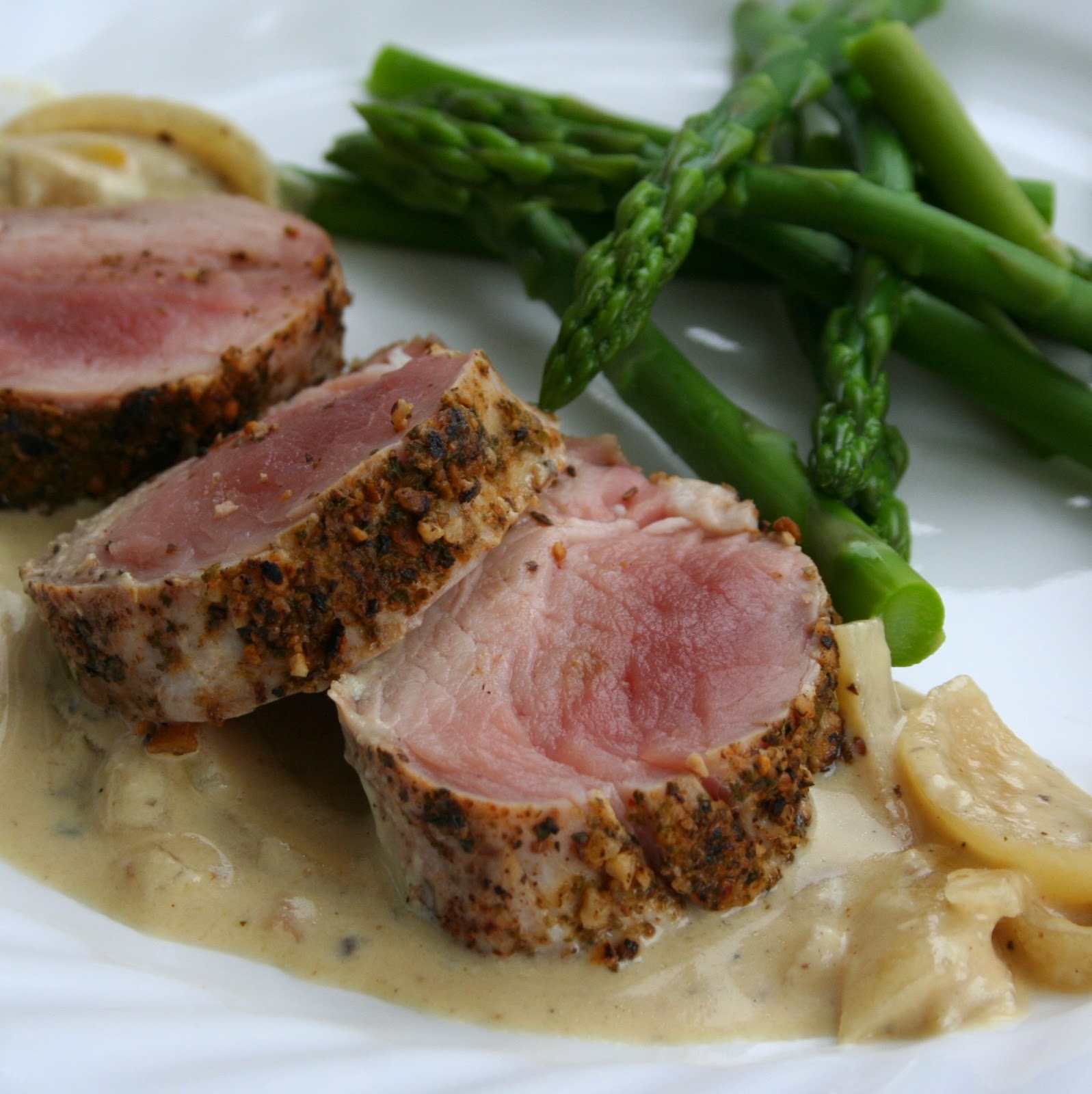 Filets de porc sauce moutarde