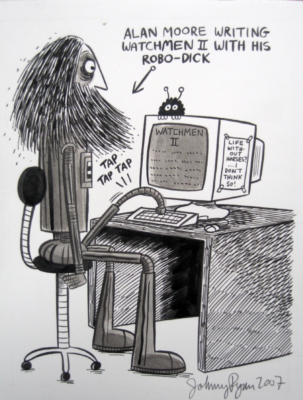* ALAN MOORE WORLD *: Robo-dick