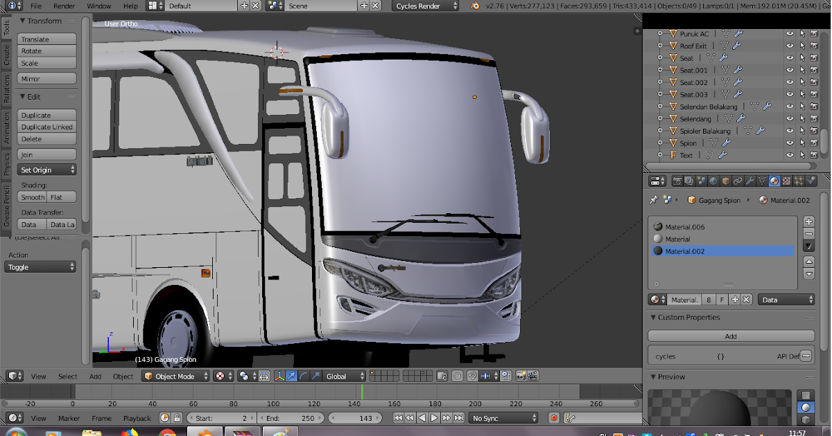 Jetbus 2+ HD (3D Model)