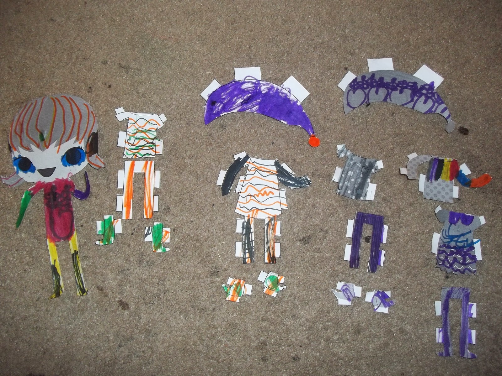 Thrifty Momma: Brownie Elf Paper Dolls and Rationing Water Activity