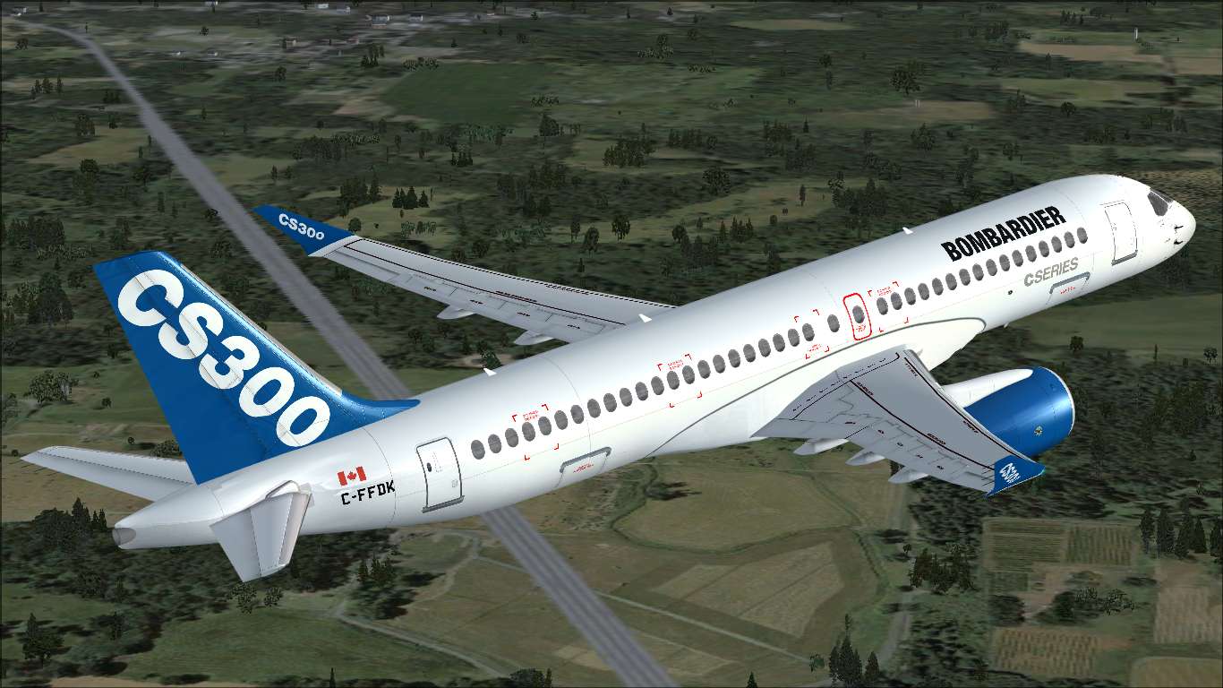 Texturas Brasileiras: Bombardier House Colors C-FFDK Bombardier CSeries ...