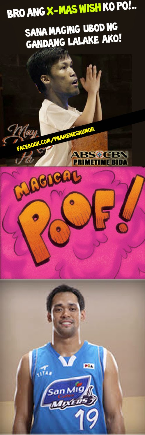 PBA Stars X-Mas Wish Funny Meme 2014 | Pinoy BasketBalista