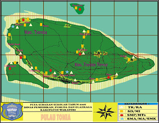 WAKATOBI UNLIMITED: PETA WAKATOBI