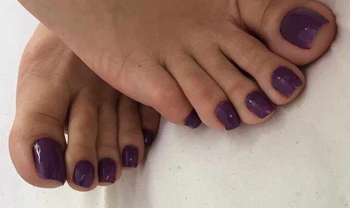 Long Nails: Rainha Grazi 's sexy long toe nails - 3