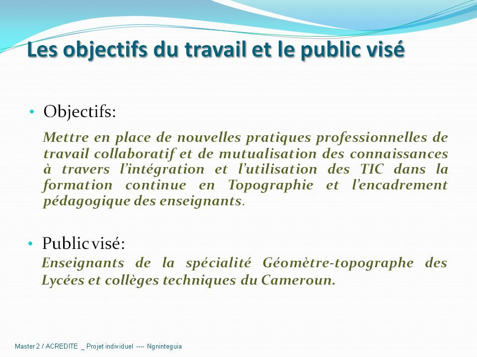 Bienvenue sur le Blog du Technopédagogue: Projet de conception d'un ...