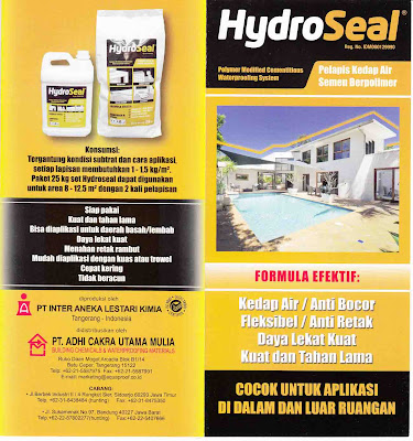 Waterproofing : HYDROSEAL - Media Bangunan