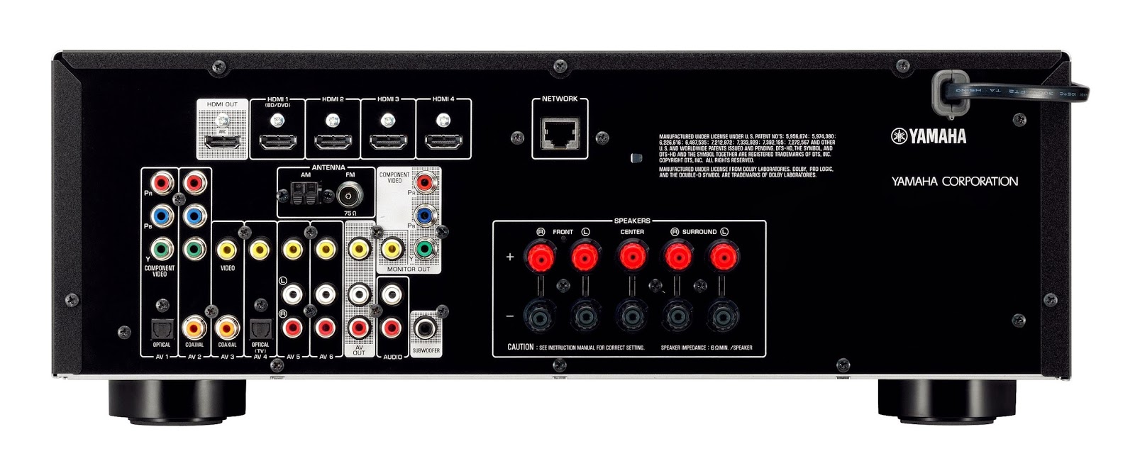 Yamaha RX-V473 - AV Network Receiver | AudioBaza