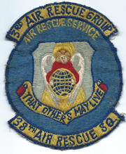 THE USAF RESCUE COLLECTION: WANTED! USAF 3rd ARSG / 38th ARS Patch