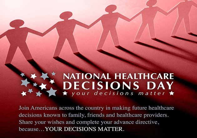 NHPCO Updater: Prepare for National Healthcare Decisions Day 2017