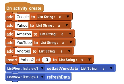 Use of List String blocks in Sketchware android projects ~ Tutorial Sketchware Indonesia