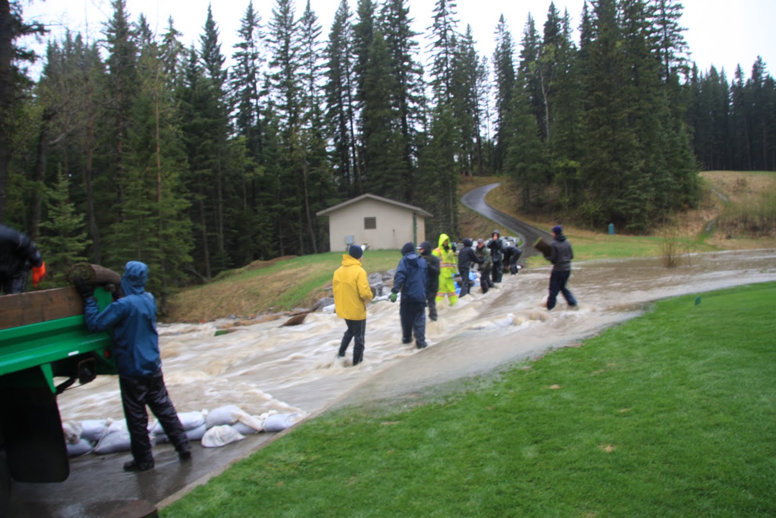 Golf Course Flooding