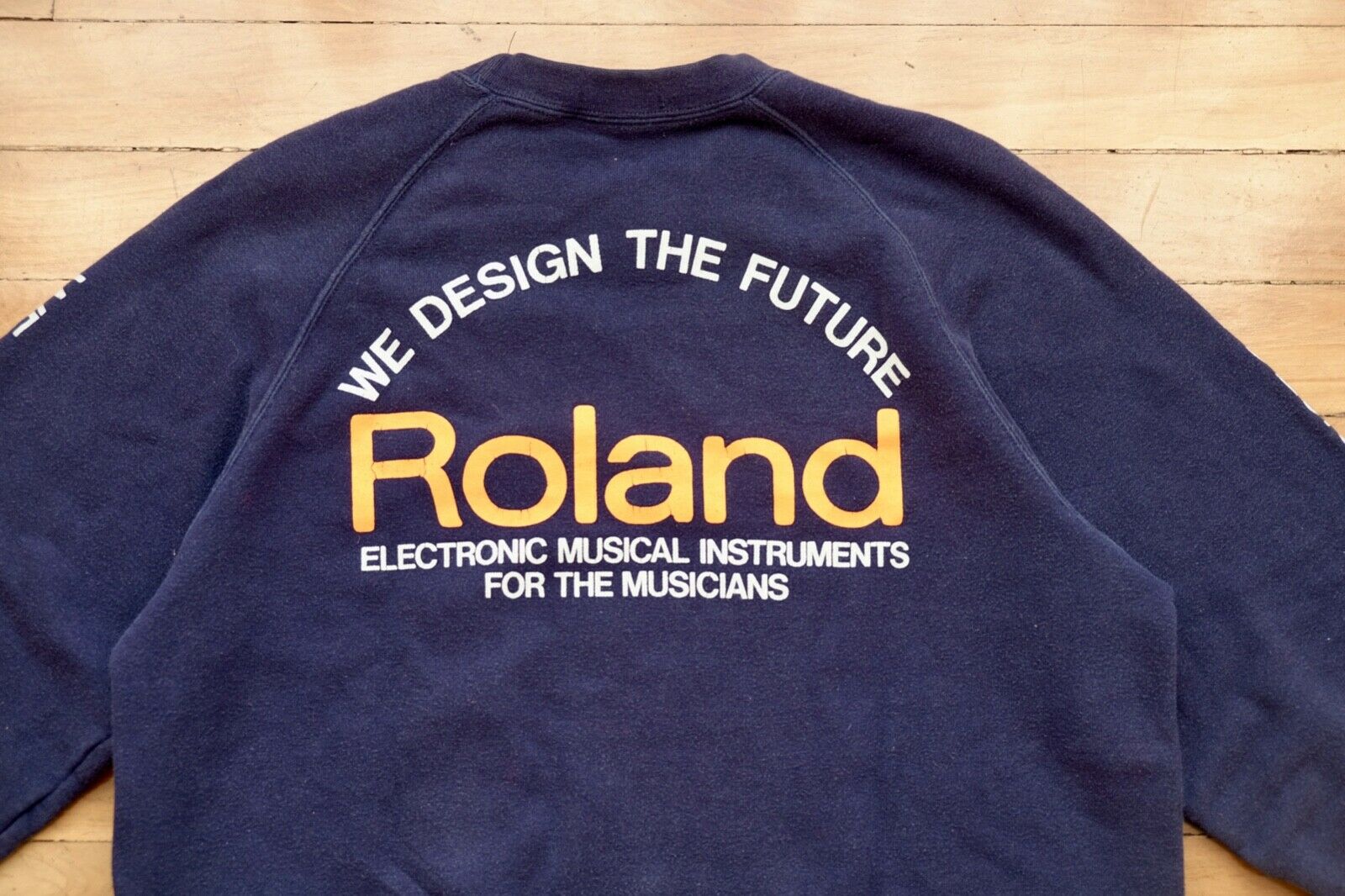 MATRIXSYNTH: Vintage 1984 Roland "We Design The Future" Sweatshirt