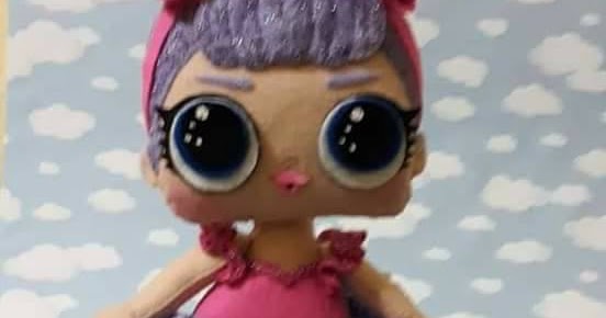 Doll Lol Surprise plush Free Pattern Felt - Ver e Fazer