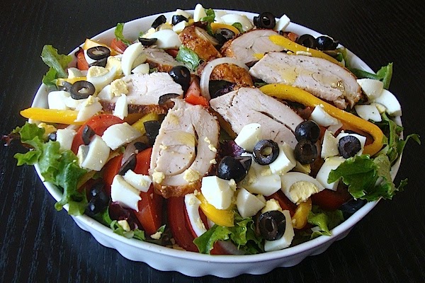 Mia's Domain: Turkey and Mixed Green Salad