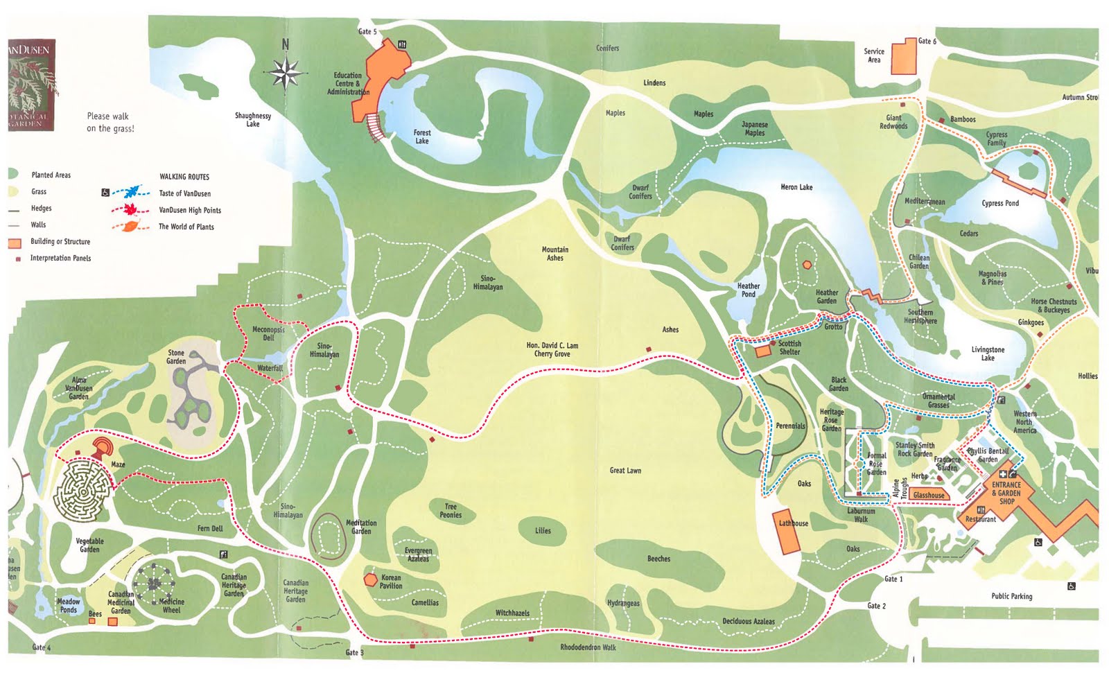 Inspirational Thoughts: A Nice Afternoon in VanDusen Botanical Garden