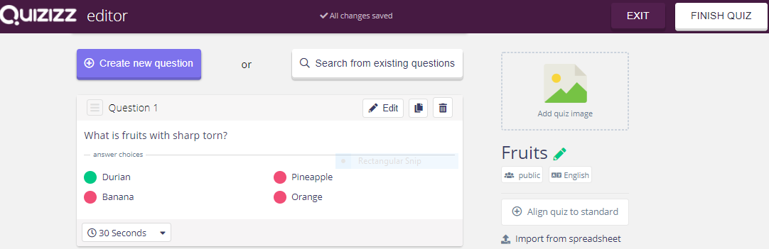 Teaching and Technology: Quizziz Online Assessment Tool