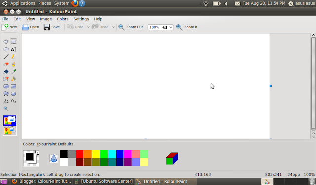 Comparison Between Inkscape and KolourPaint: KolourPaint Tutorial