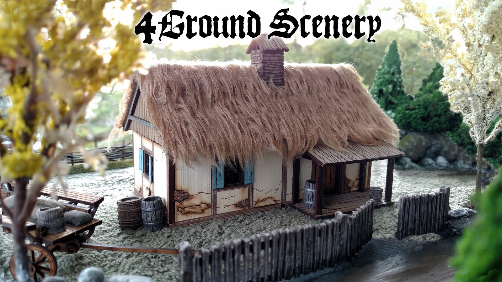 Battleground Hobbies: 4Ground Polish Rural Dwelling Model Kit, The ...