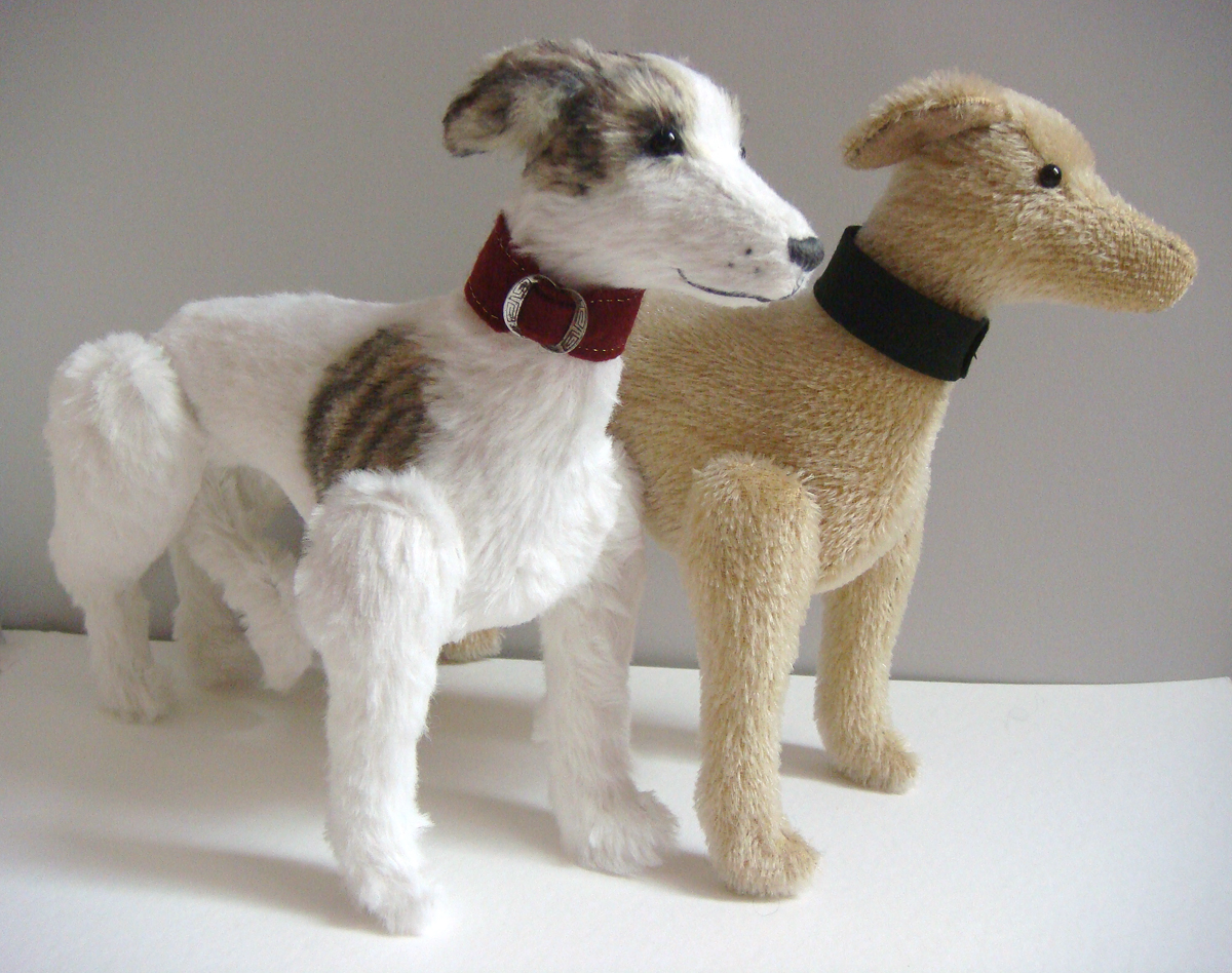 Drawing in the Dark: Whippet Toy Dog