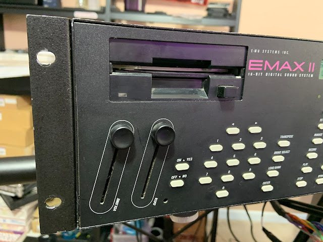 MATRIXSYNTH: Emu Emax Rack SN 0200258