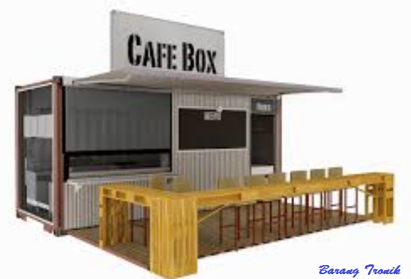 Harga Kantin Kontainer Warung Booth Box Portable | Cek Harga