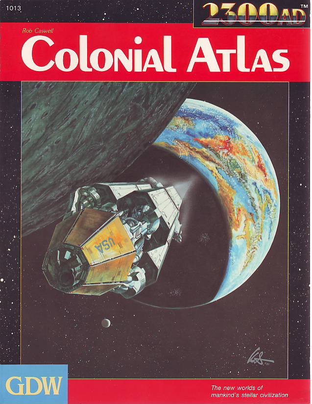 Quag Keep: GDW 2300 AD - Colonial Atlas