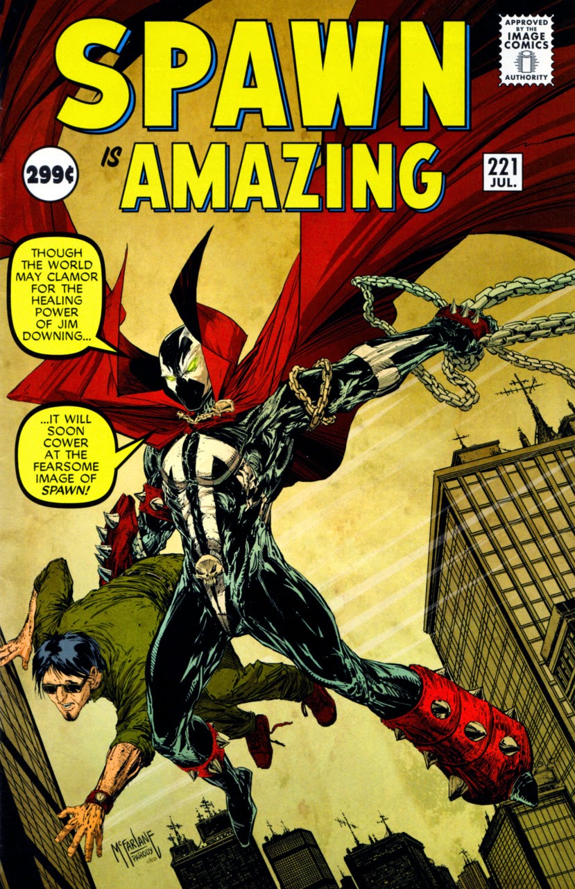 COMIC BOOK FAN AND LOVER: PORTADAS HOMENAJE # 7 – PORTADAS SPAWN # 220 ...