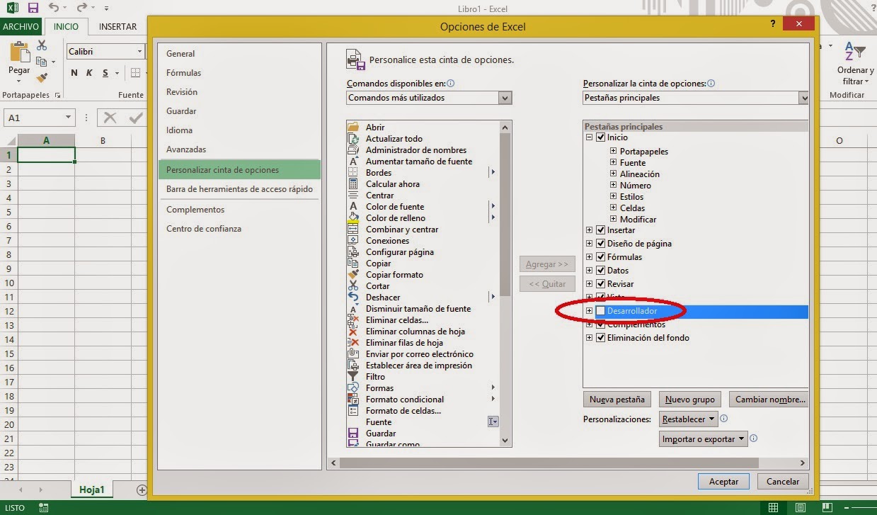 Primeros pasos para programar Excel ~ AULA EMPRENDE
