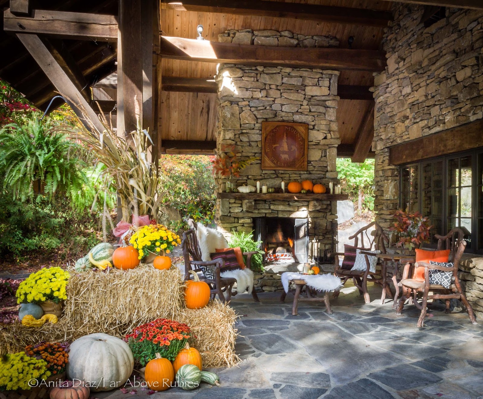 Fall Porch inspiration - Whispering Pines Homestead
