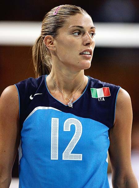 Hot Female Volleyball Player Francesca Piccinini | Beauty In Sports ...