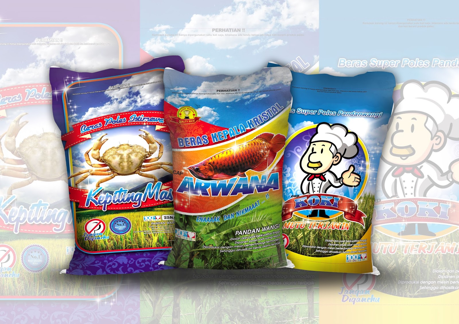 Jasa Pembuatan Design Karung Beras