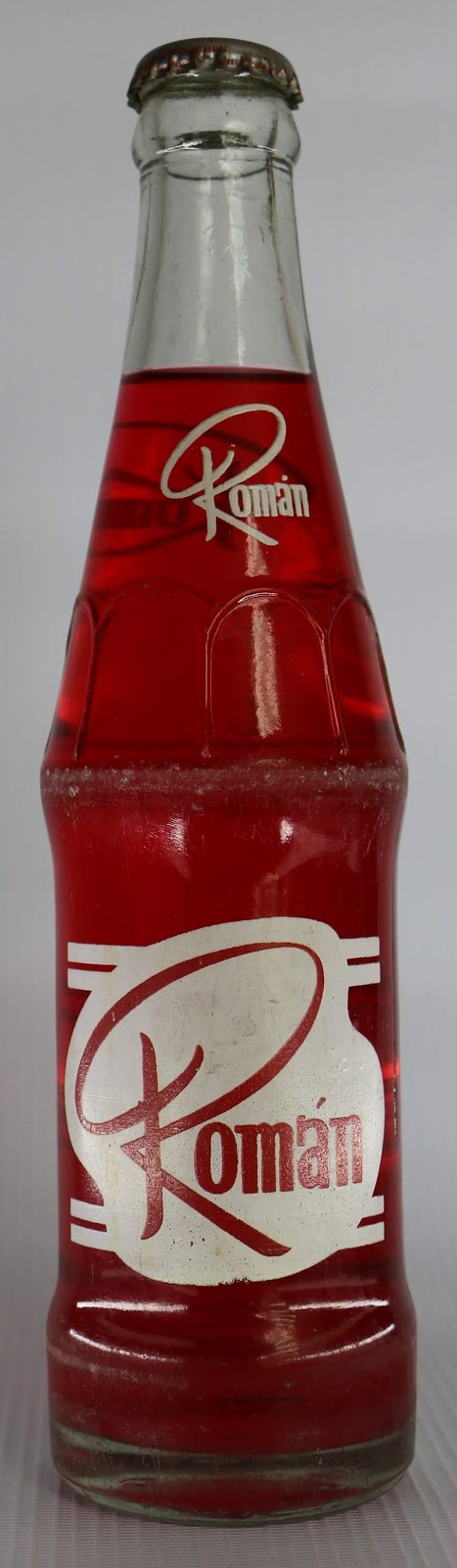 COLECCION BOTELLAS GASEOSAS COLOMBIA: KOLA ROMAN