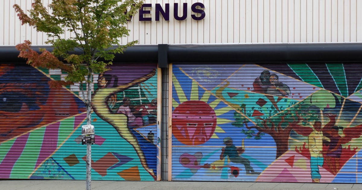 Pittsburgh Murals and Public Art: Security Door murals in East Liberty