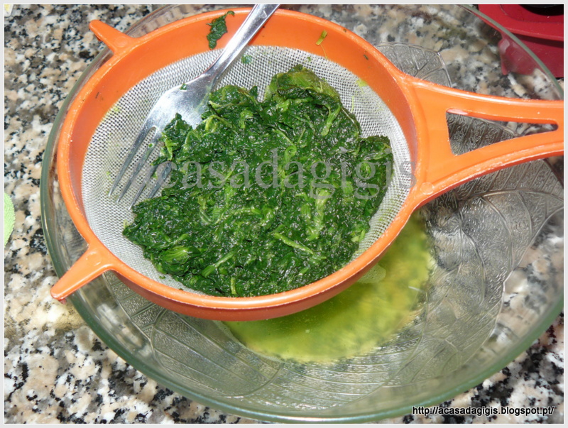 A casa da gigis: Esparregado de Espinafres - Receita Yammi 2