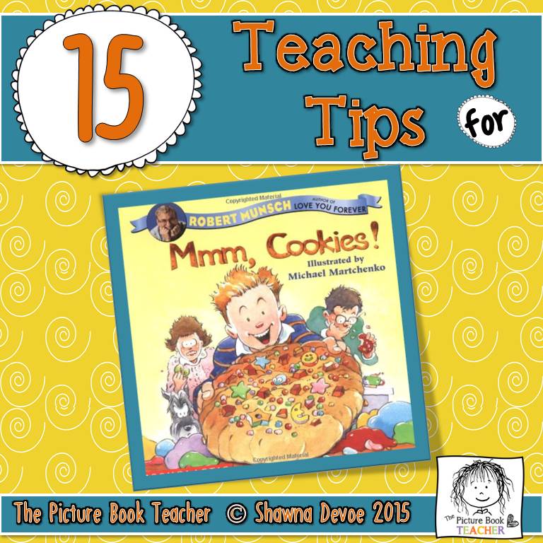 Mmm, Cookies! by Robert Munsch - Teaching Ideas | The Picture Book ...