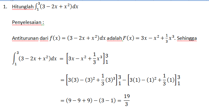 Teorema Dasar Kalkulus - Science Addict
