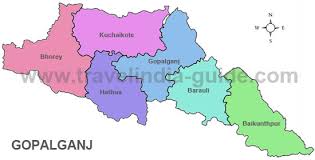 Gopalganj District: gopalganj district map bangladesh
