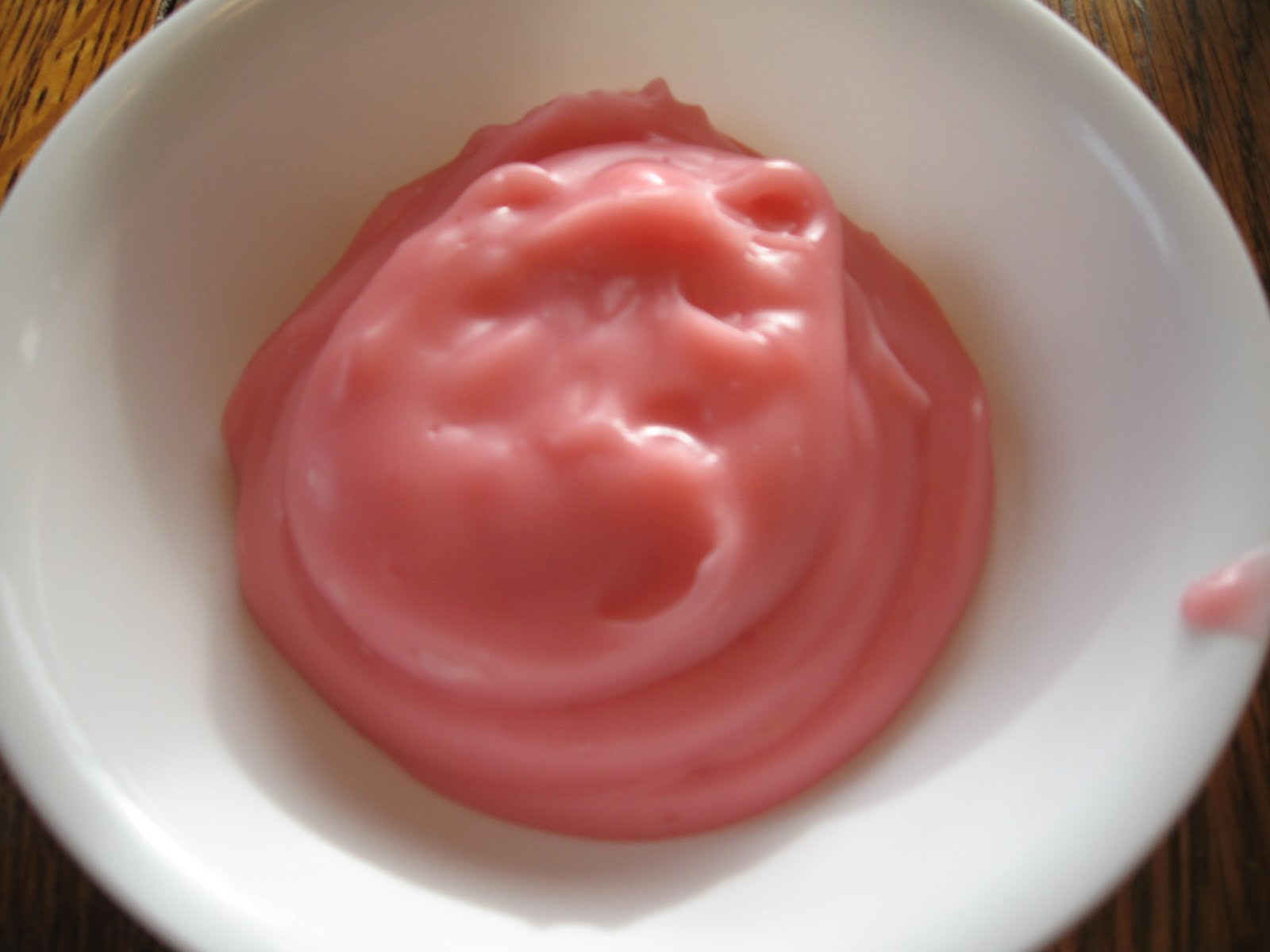 Almost Unschoolers: Cranberry Tinted Finger Paint