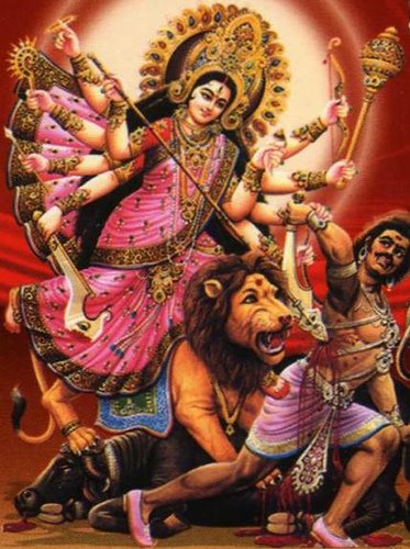 Advait: The killing of Mahishasura And forms of Durga..