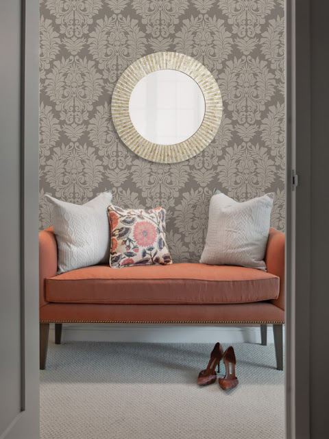 Eye For Design: Decorating With Damask........An Old World Classic Is ...