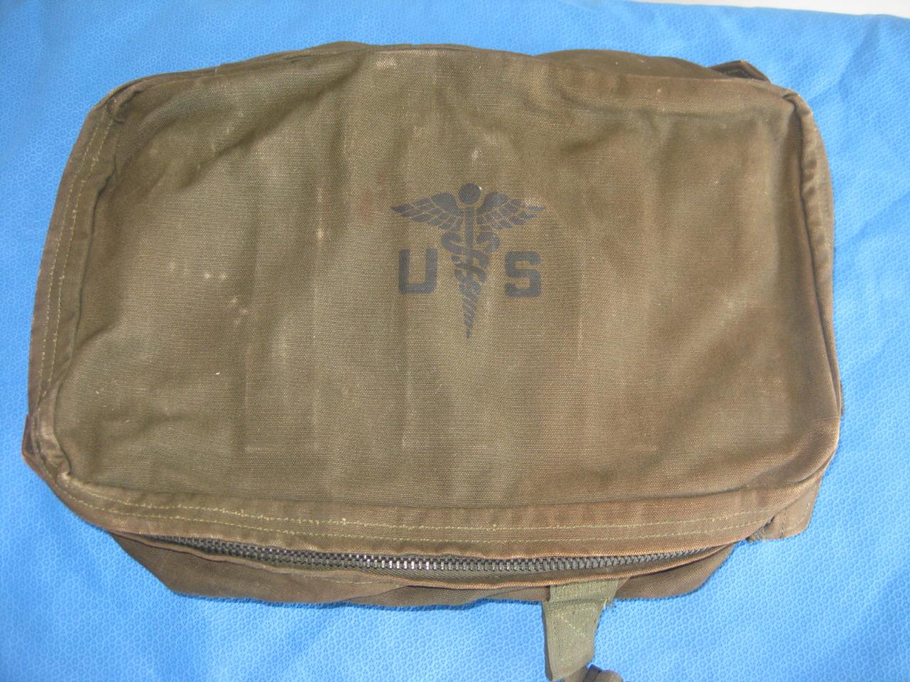 Webbingbabel: US Army MODEL 5 MEDICAL BAG "GROUND POUNDER" / 1986